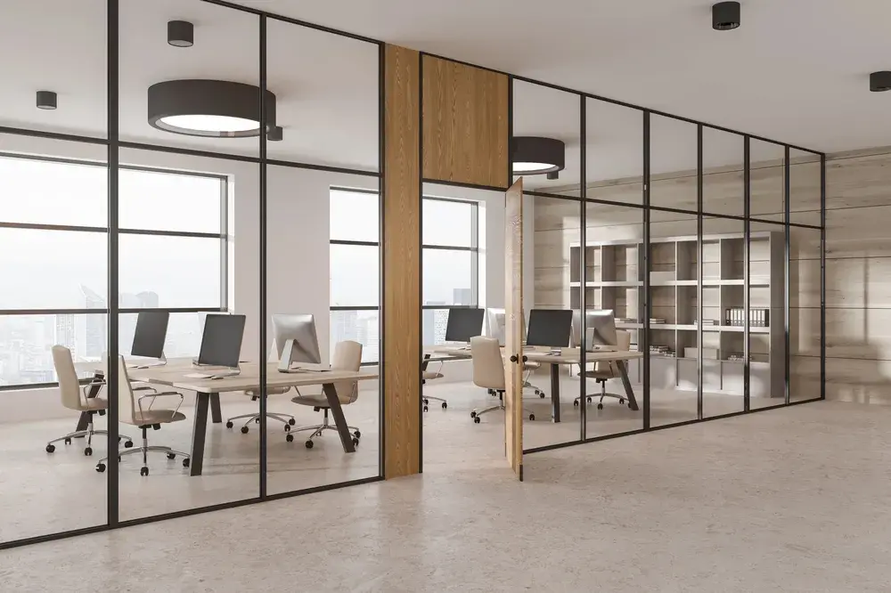Glass Partitions for Law Firms Sydney: Private & Modern